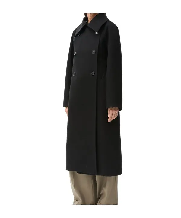 Loewe Double-breasted Wool And Cashmere Coat