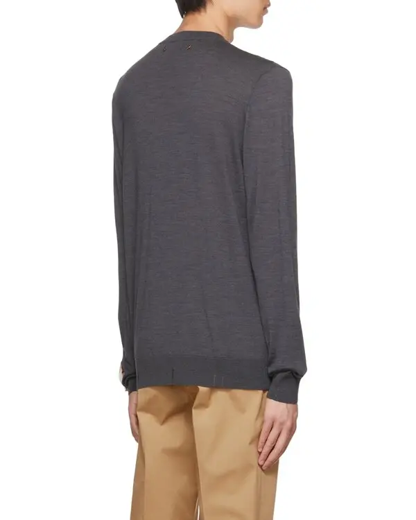 GOLDEN GOOSE Crewneck Jumper With Logo Patch