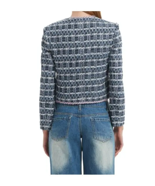 Marissa Chiara Textured Long Sleeve Jacket