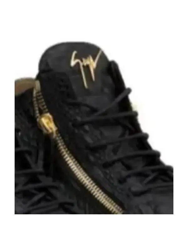 GIUSEPPE ZANOTTI Logo High Top Sneakers