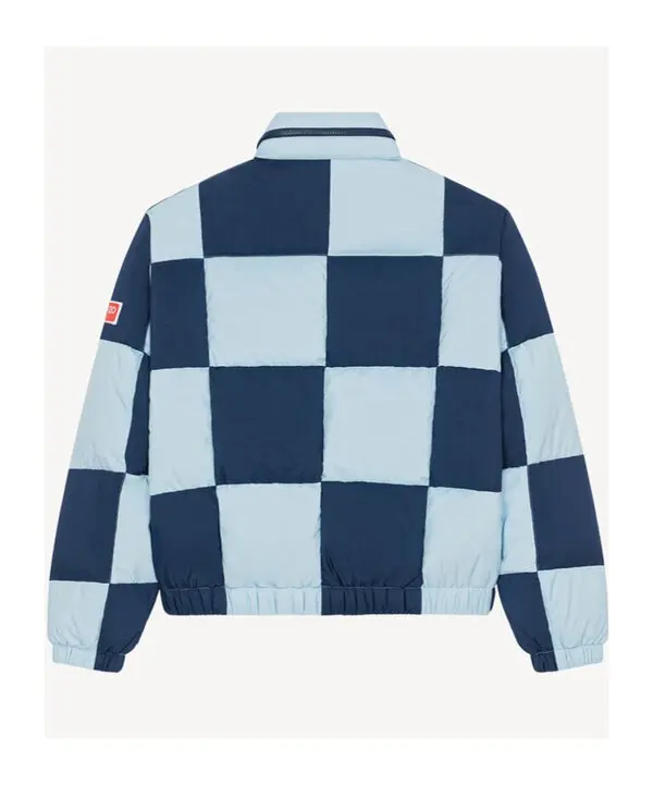 Kenzo Check Quilted Down Jacket