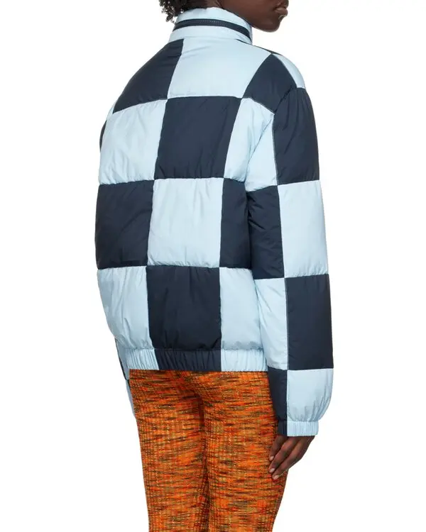 Kenzo Check Quilted Down Jacket