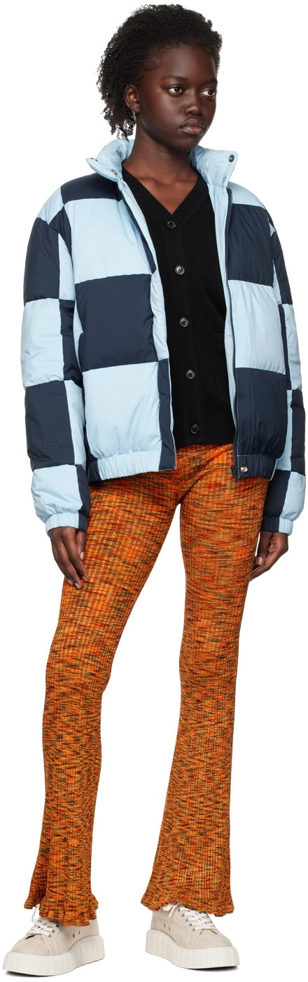 Kenzo Check Quilted Down Jacket