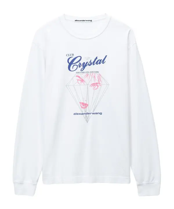 Alexander Wang Long-sleeve T-shirt With Graphic Print