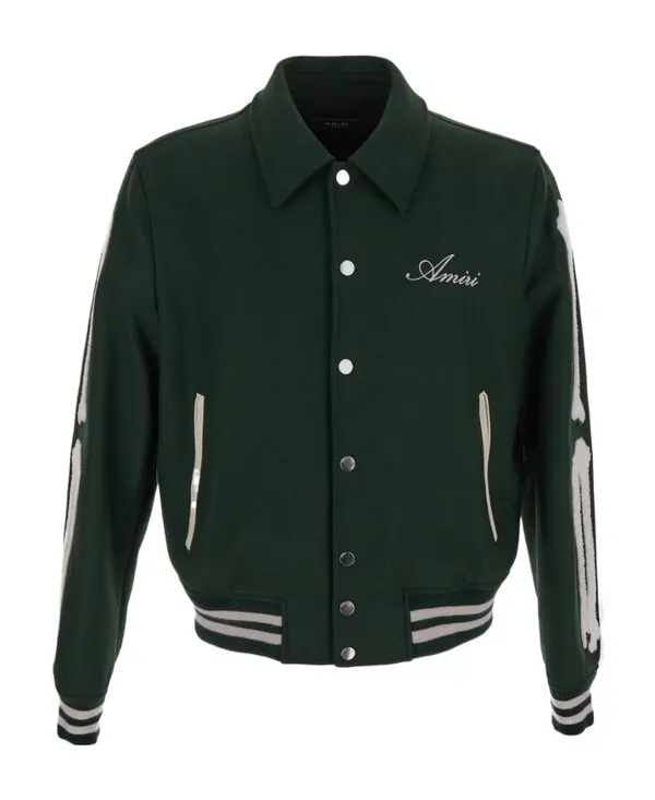 Amiri Logo Embroidered Jacket