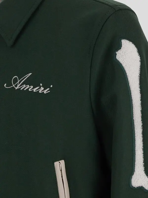 Amiri Logo Embroidered Jacket