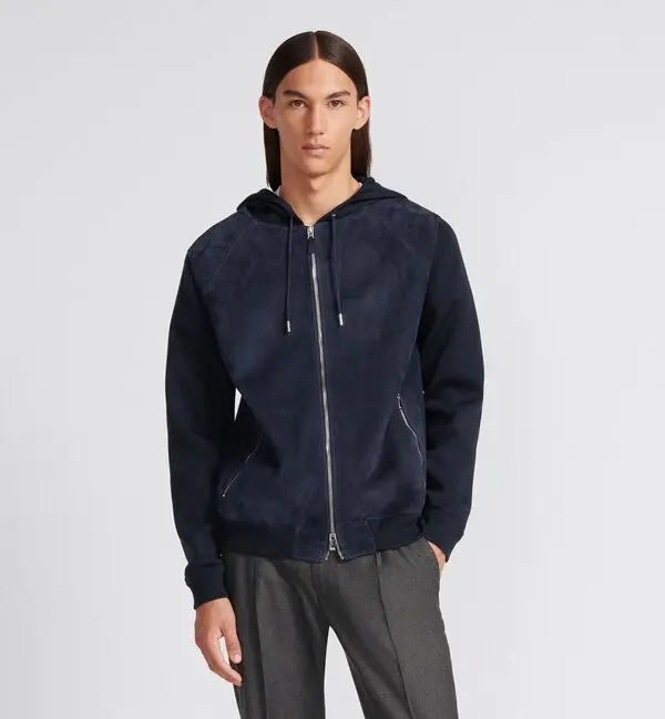 Dior Icons Zipped Hooded Sweatshirt