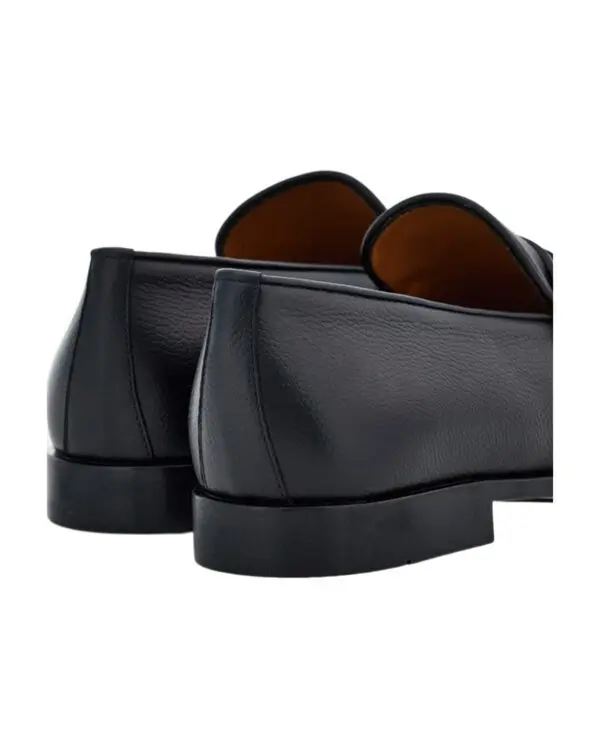 FERRAGAMO Gancini-buckle Loafers - Black