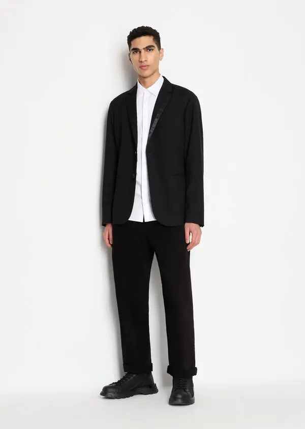 Armani Exchange Logo-tape Blazer