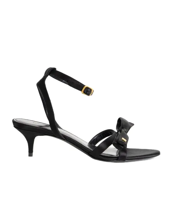 Balenciaga Bow Detail Stiletto Sandals