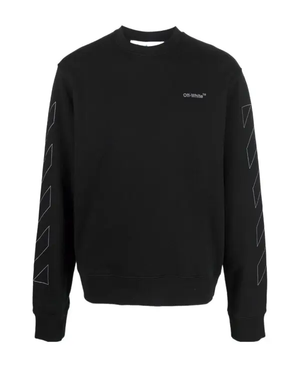 Off-White Diag Outline Crewneck Sweatshirt