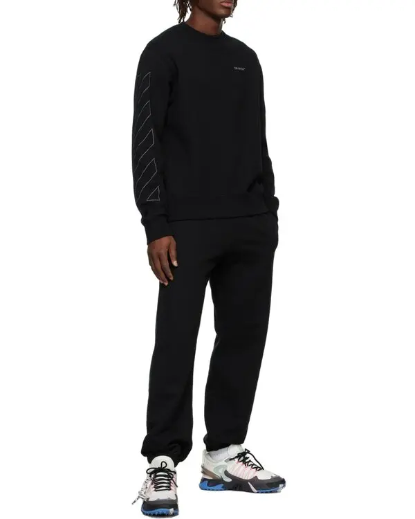 Off-White Diag Outline Crewneck Sweatshirt