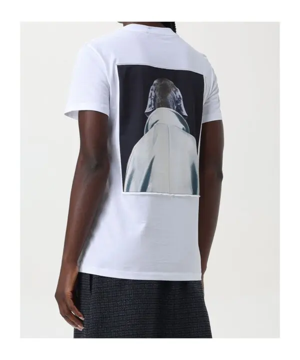 Max Mara Graphic Print Crewneck T-shirt - White