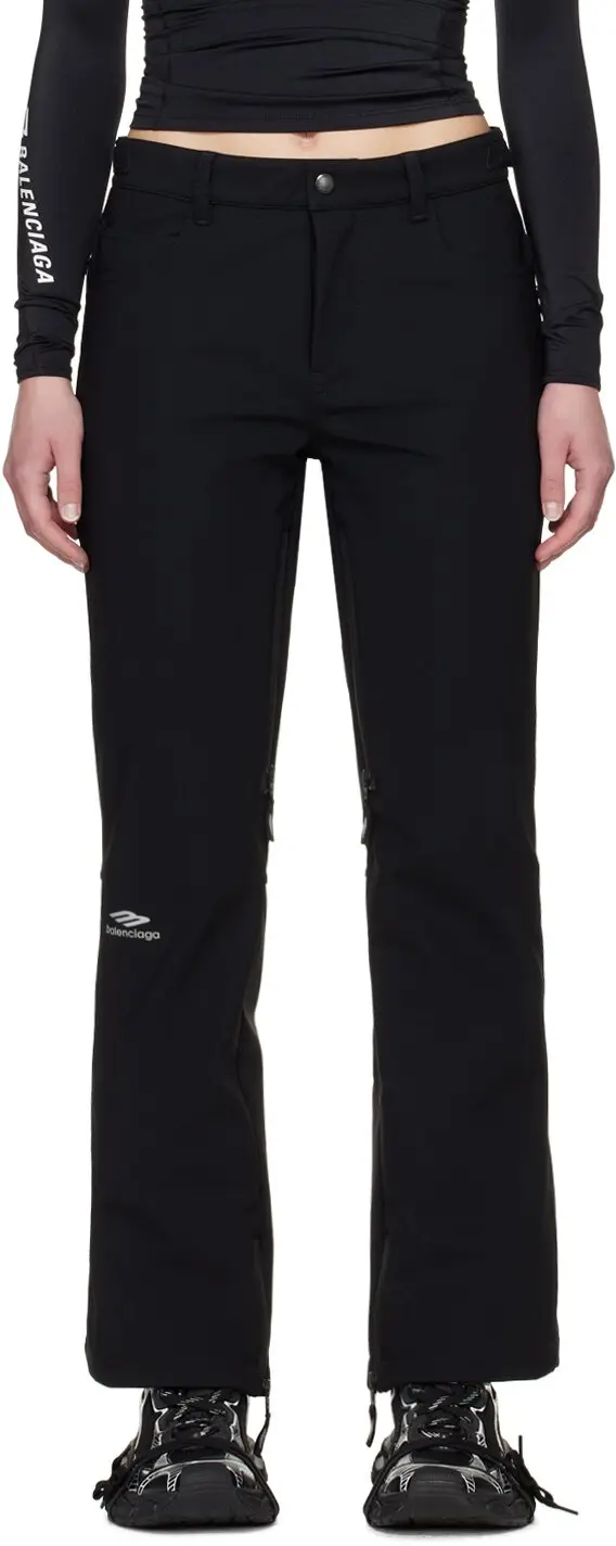 Balenciaga 3b Sports Icon Ski Pants - Black