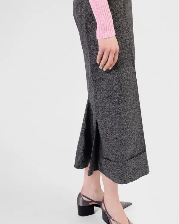 Prada High-rise A-line Maxi Skirt