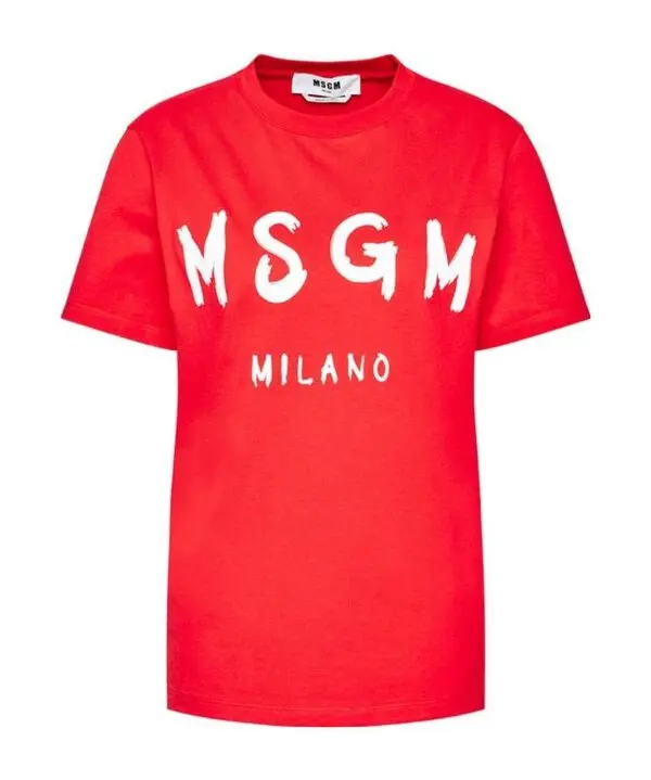 MSGM Logo Detail T-shirt