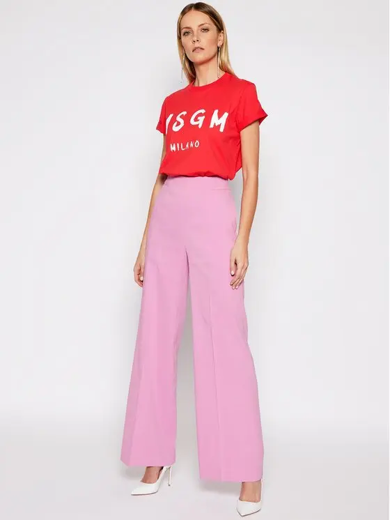 MSGM Logo Detail T-shirt