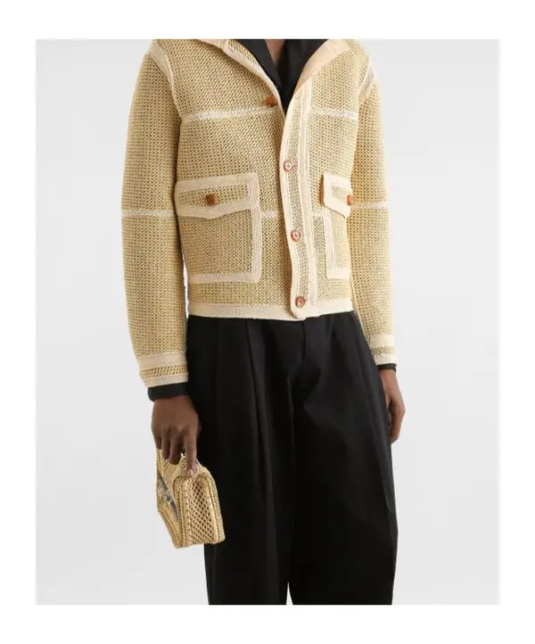 Dolce & Gabbana Woven Shoulder Bag