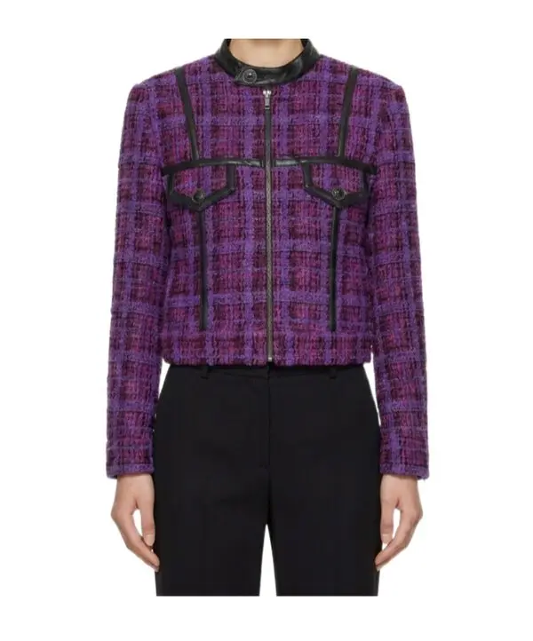 Marissa Chiara Zip-up Jacket With Button Pockets