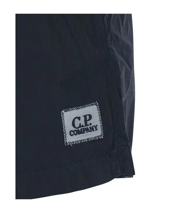 C.P. COMPANY Logo-patch Swim Shorts