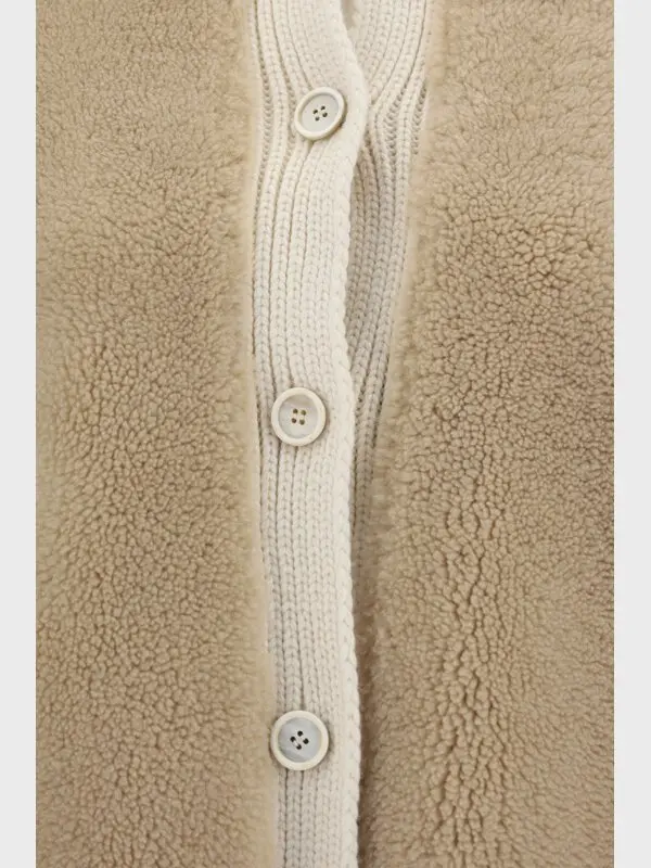 Fabiana Filippi Knitted-panel Cardigan