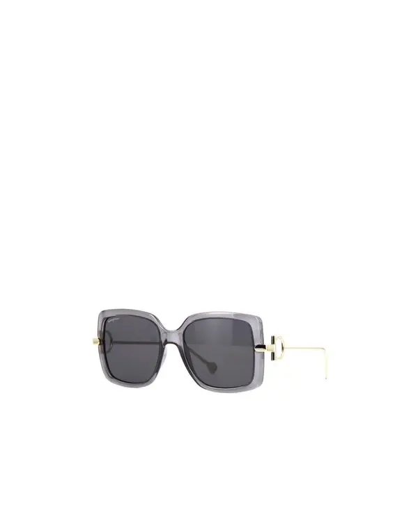 FERRAGAMO Square Frame Sunglasses