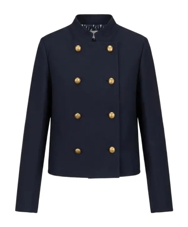 Dior Double-breasted Long-sleeved Casual Jacket - Black