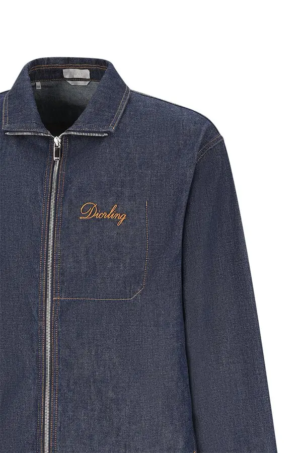 Dior Denim Zip-up Jacket