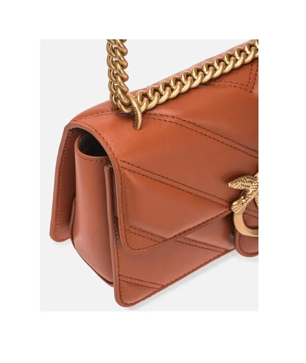 Pinko Love One Chain Linked Mini Crossbody Bag