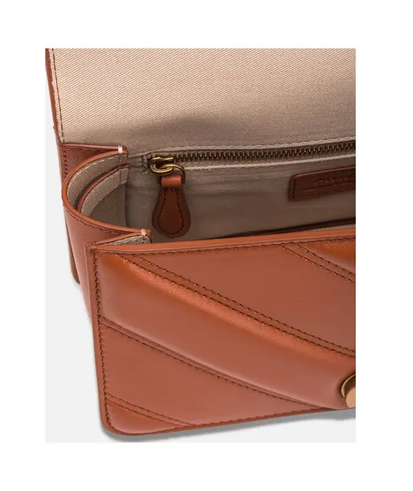 Pinko Love One Chain Linked Mini Crossbody Bag