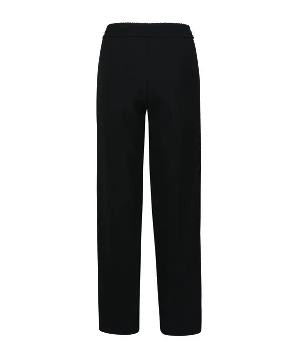 A.p.c. Wide-leg Trousers With Elastic Waistband
