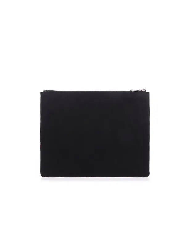 Givenchy Striped Star Zipper Clutch