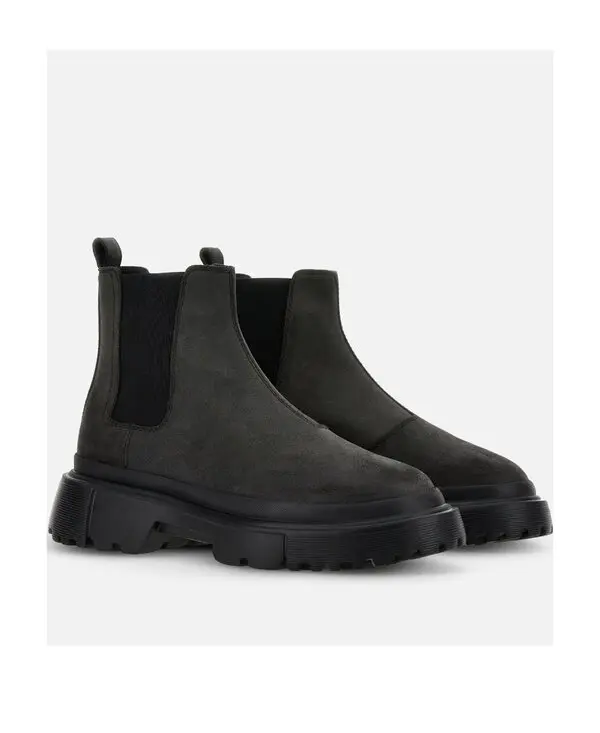 Hogan Chelsea Round-toe Boots
