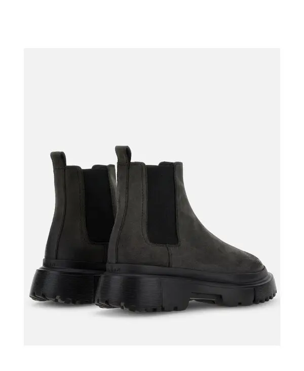 Hogan Chelsea Round-toe Boots