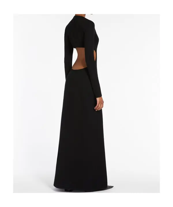 Max Mara Slim-fit Stretch Viscose Long Dress