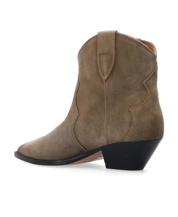 Isabel Marant Étoile Dewina 40mm Cowboy Boots - Brown