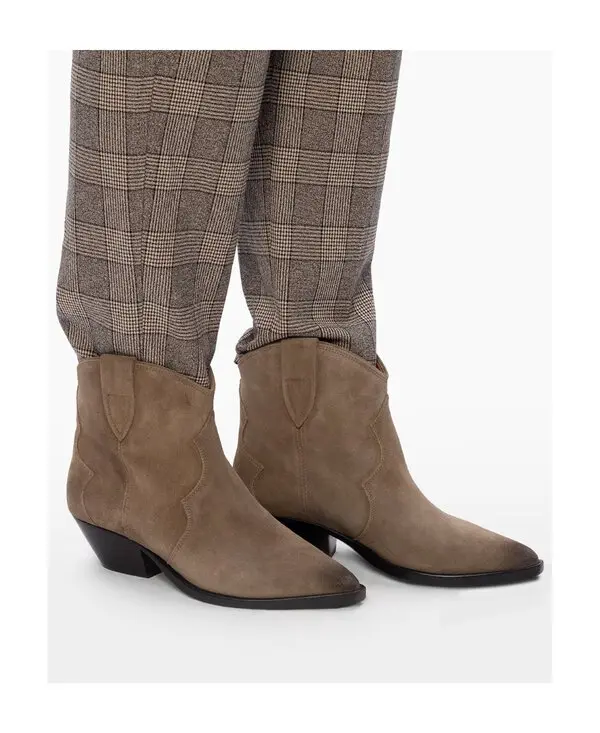 Isabel Marant Étoile Dewina 40mm Cowboy Boots - Brown