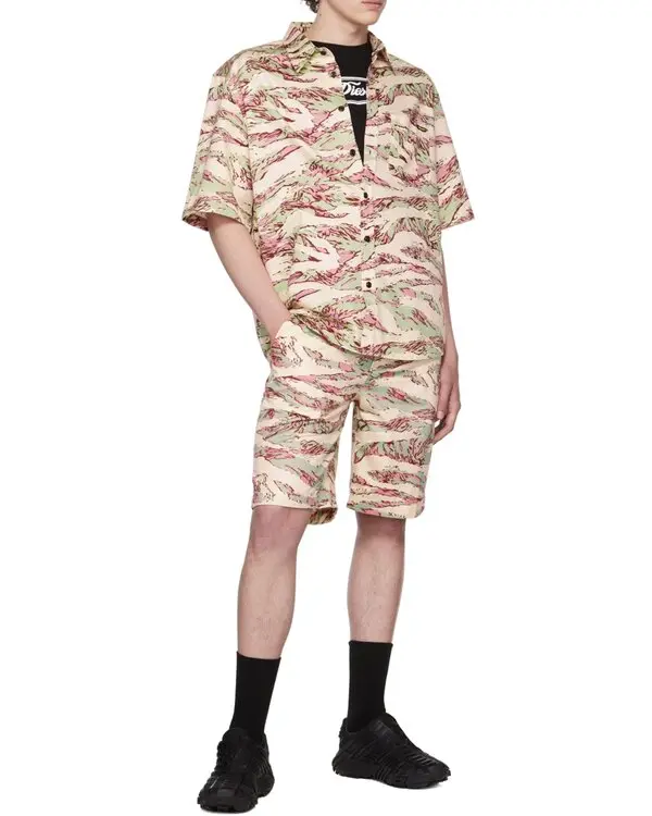 DIESEL® Printed Bermuda Shorts