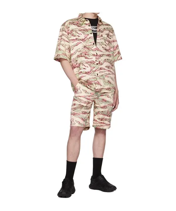 DIESEL® Printed Bermuda Shorts