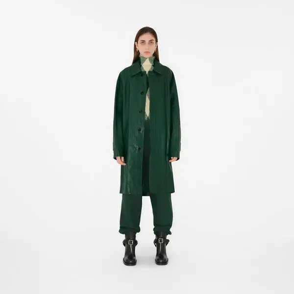 Burberry Logo Patch Sweatpants - Green
