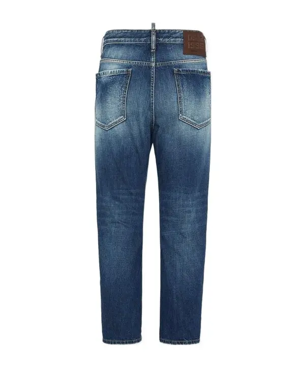 Dsquared2 Distressed Tapered Jeans