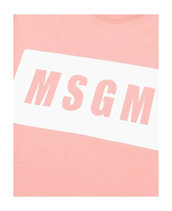 MSGM Logo Hoodie - Pink