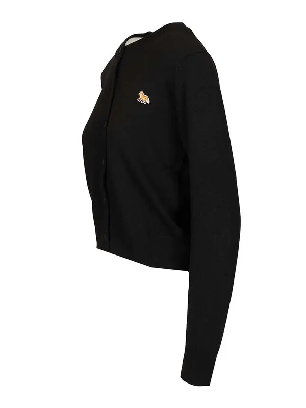 Maison Kitsuné Logo Button-up Cardigan