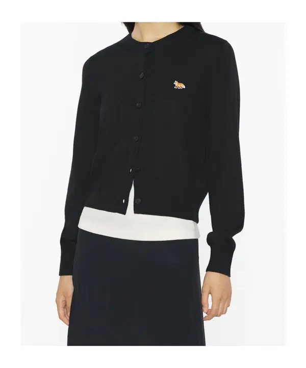 Maison Kitsuné Logo Button-up Cardigan