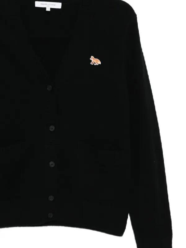 Maison Kitsuné Logo Button-up Cardigan
