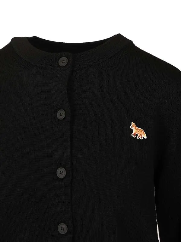 Maison Kitsuné Logo Button-up Cardigan