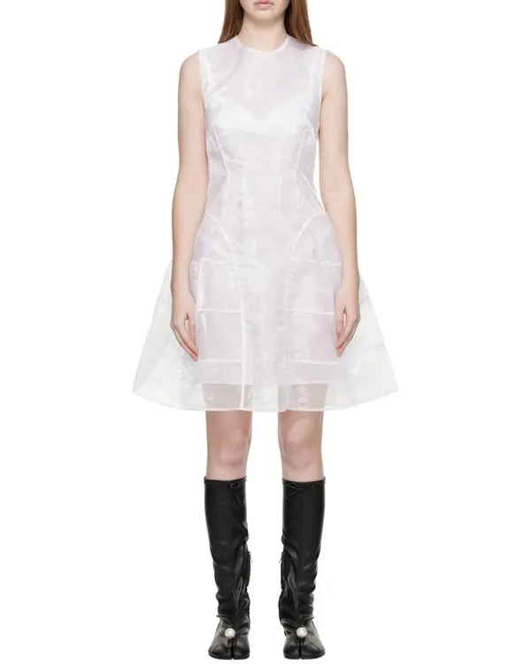 Cecilie Bahnsen Round Neck Sleeveless Dress