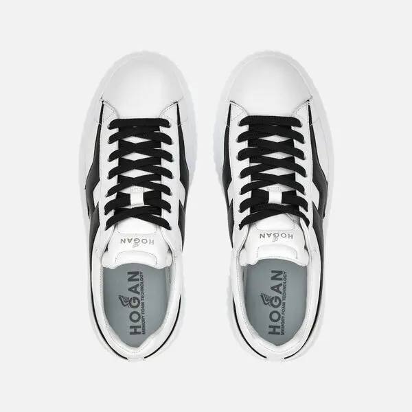 Hogan H-stripes Low-top Sneakers - White