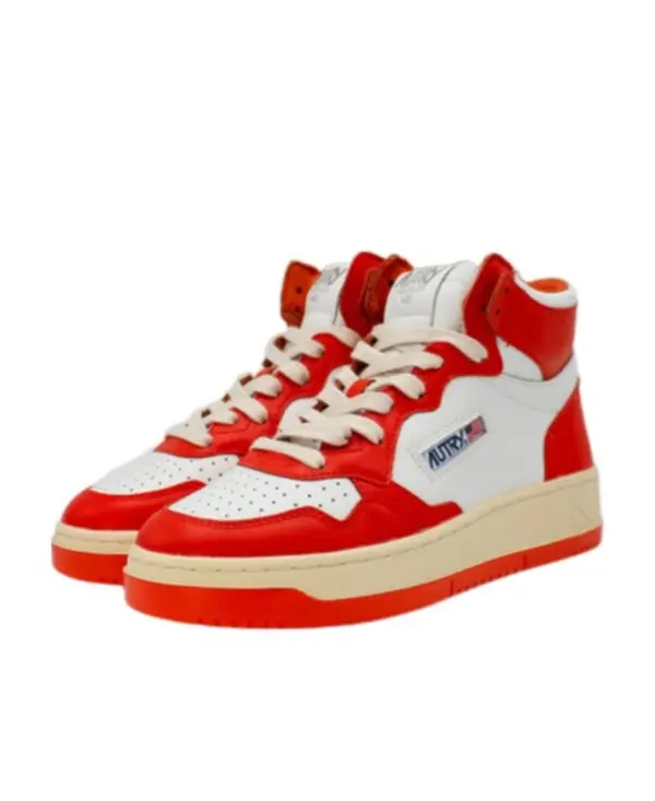 AUTRY Medalist Mid-top Sneakers - Red