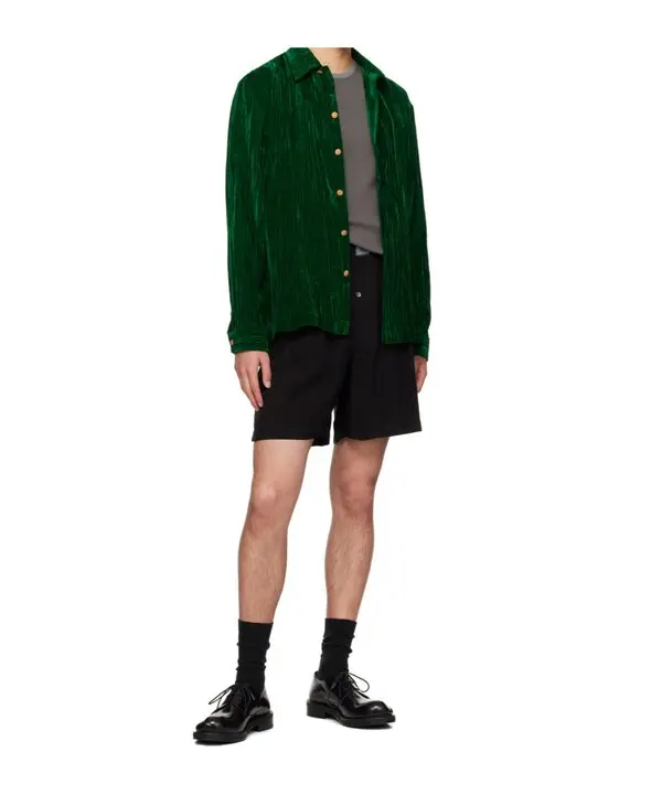 Eytys Aniara Logo Patch Shorts